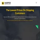 Harpersteel.com Steel Shipping Containers, Used Steel Shipping ...