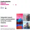 Pec.ac.uk Homepage - Creative Industries Policy and Evidence Centre