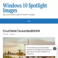 Windows10spotlight.com Windows Spotlight Images
